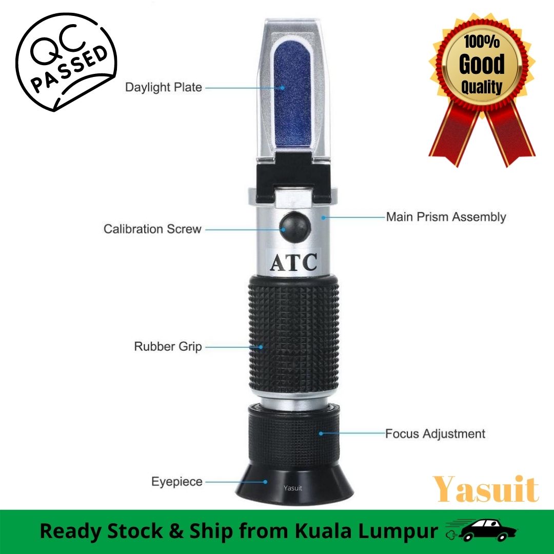 Salinity Refractometer Handheld Salt Water Tester PPT Aquaculture ...