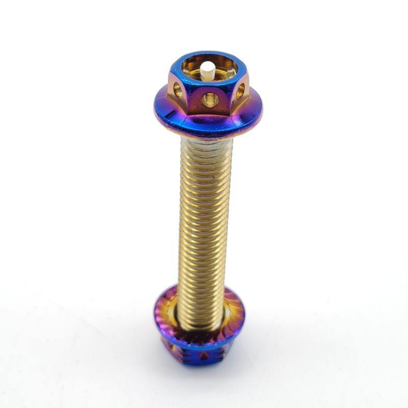 Y16ZR Y15ZR LC135 RS150 RSX150 60MM SCREW SKRU MONOSHOCK TITANIUM GOLD ...