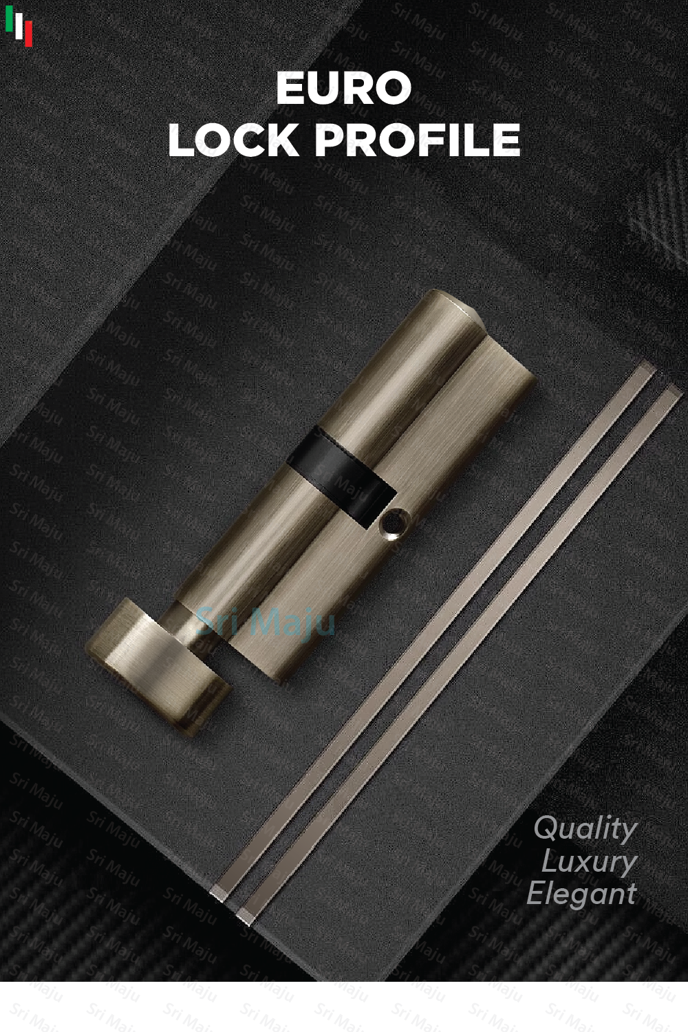 MAJU ELP-HD2 Heavy Duty Quality Euro Profile Cylinder Single Double ...