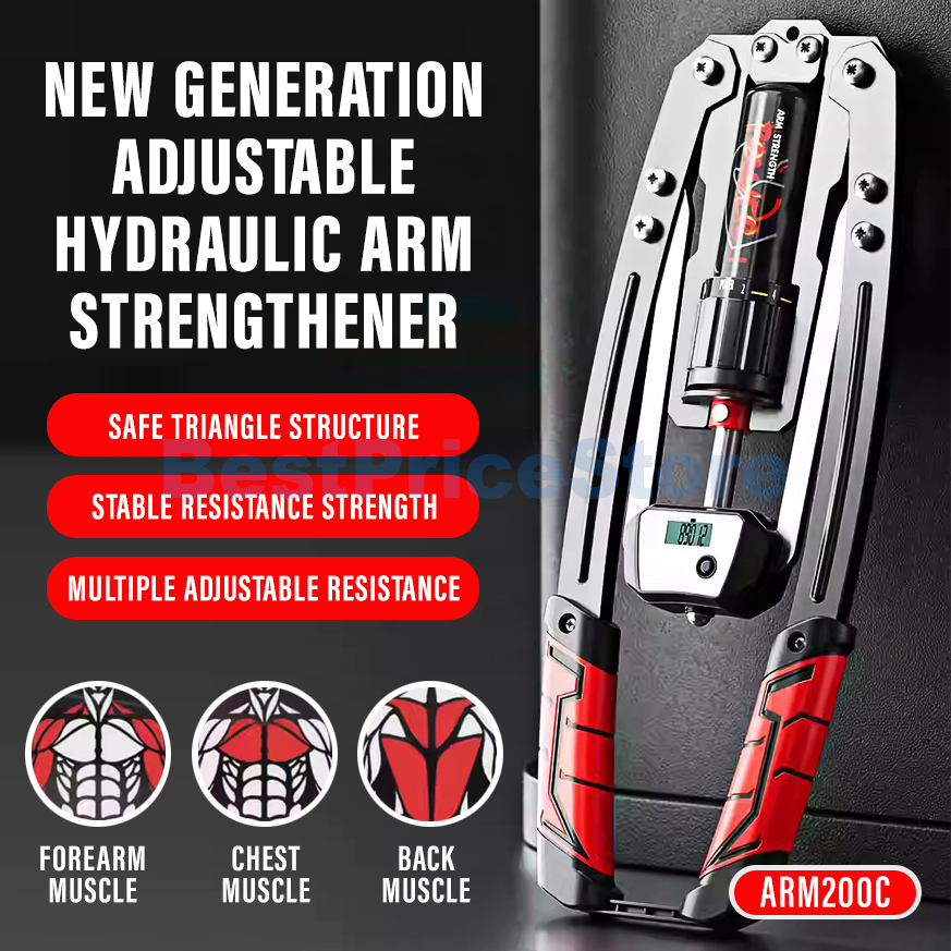 BPS New Upgrade 10-200kg Adjustable Hydraulic Power Twister (Counter ...