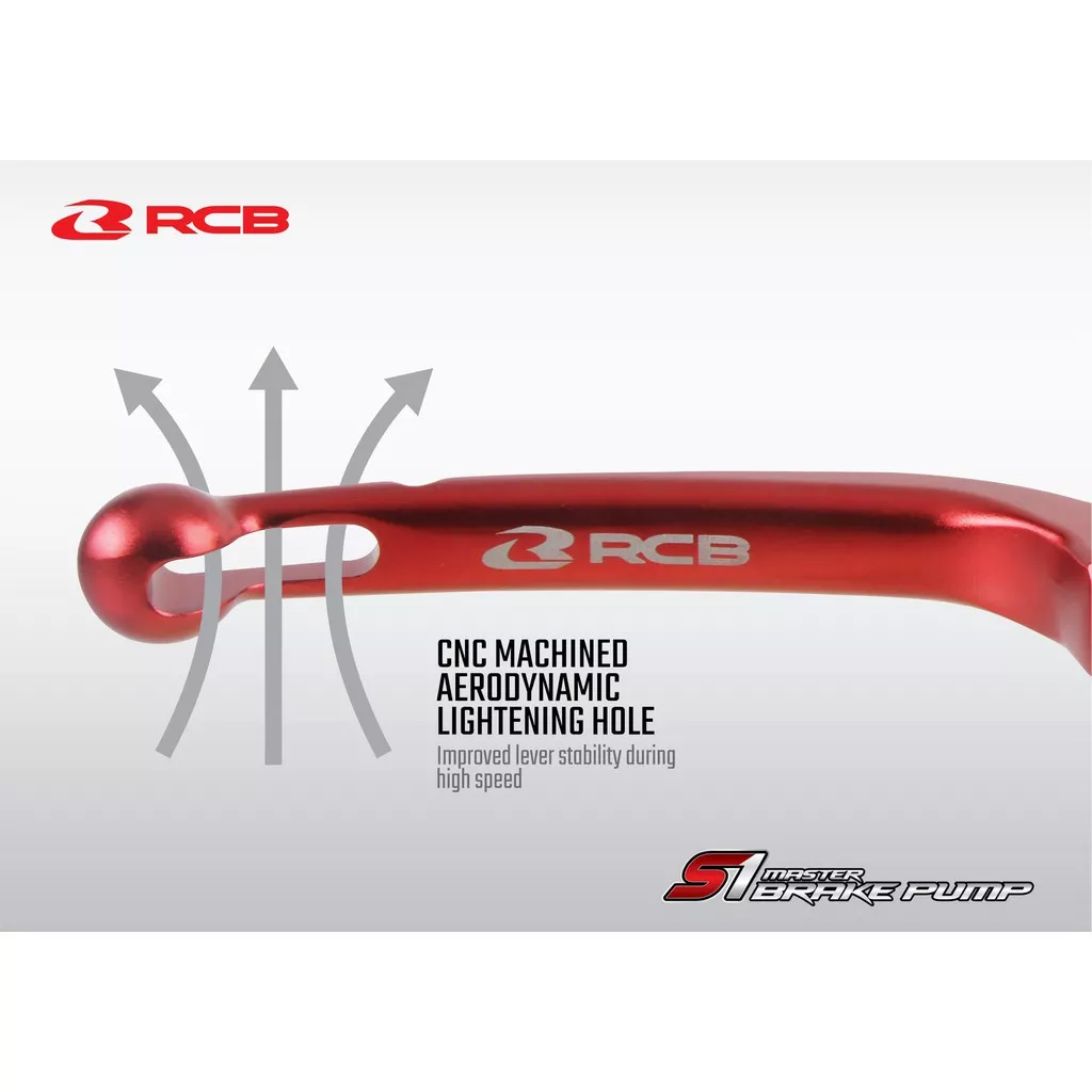 RCB Original S1 Forged Master Brake Pump Clutch Lever Perch Left ...