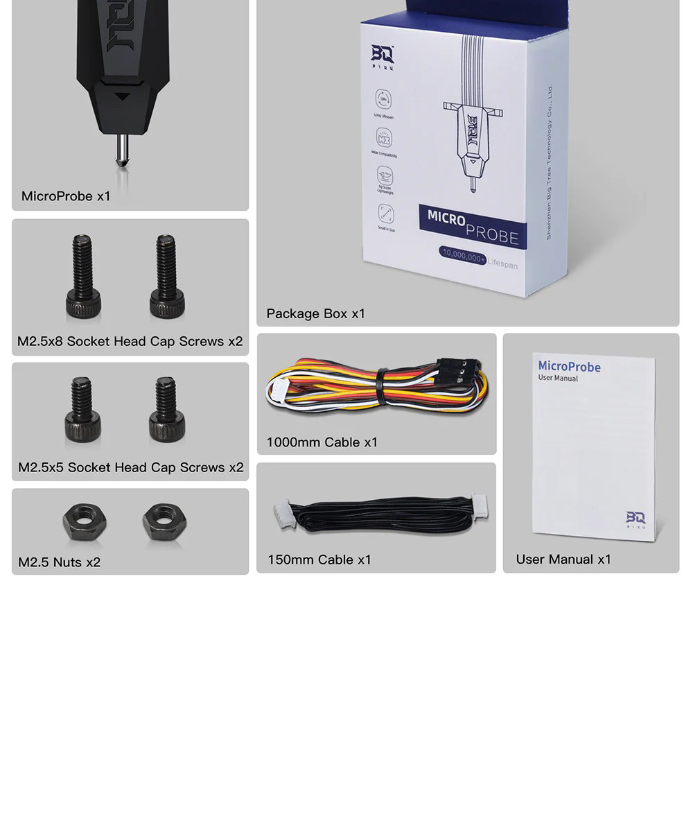 ANTCLABS BLTouch Bed Leveling Sensor v3.1 / BIQU Micro Probe Leveling ...