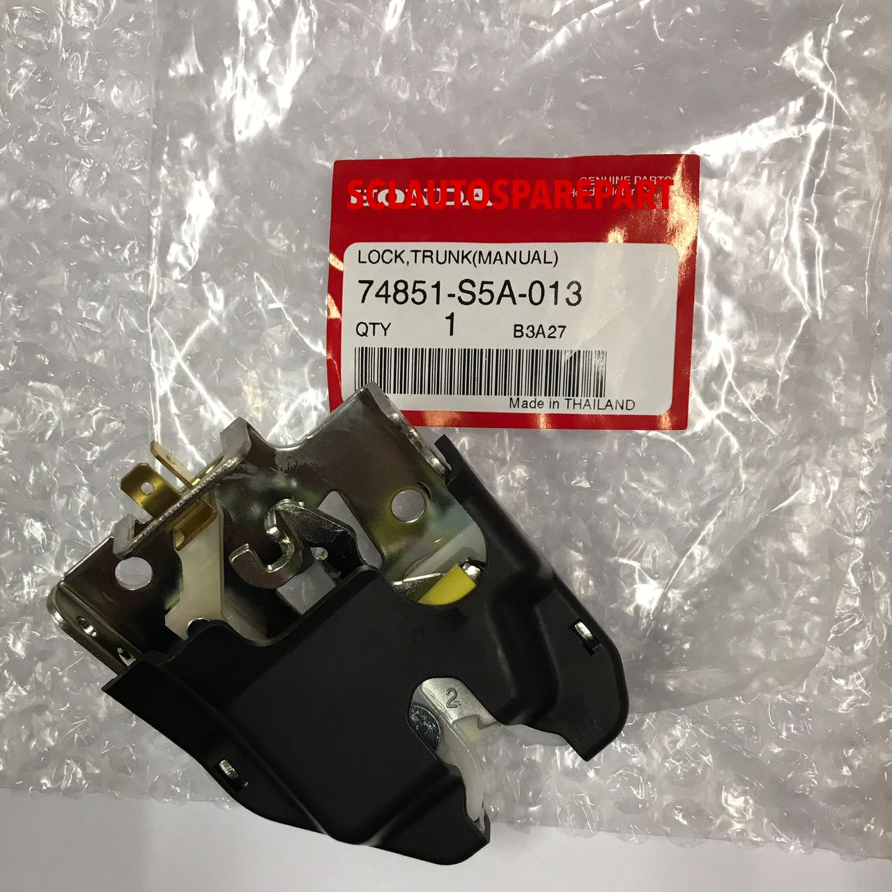 74851-S5A-013 Gen Rear Bonnet Inner Lock Honda City SEL ( GD ) / Honda ...