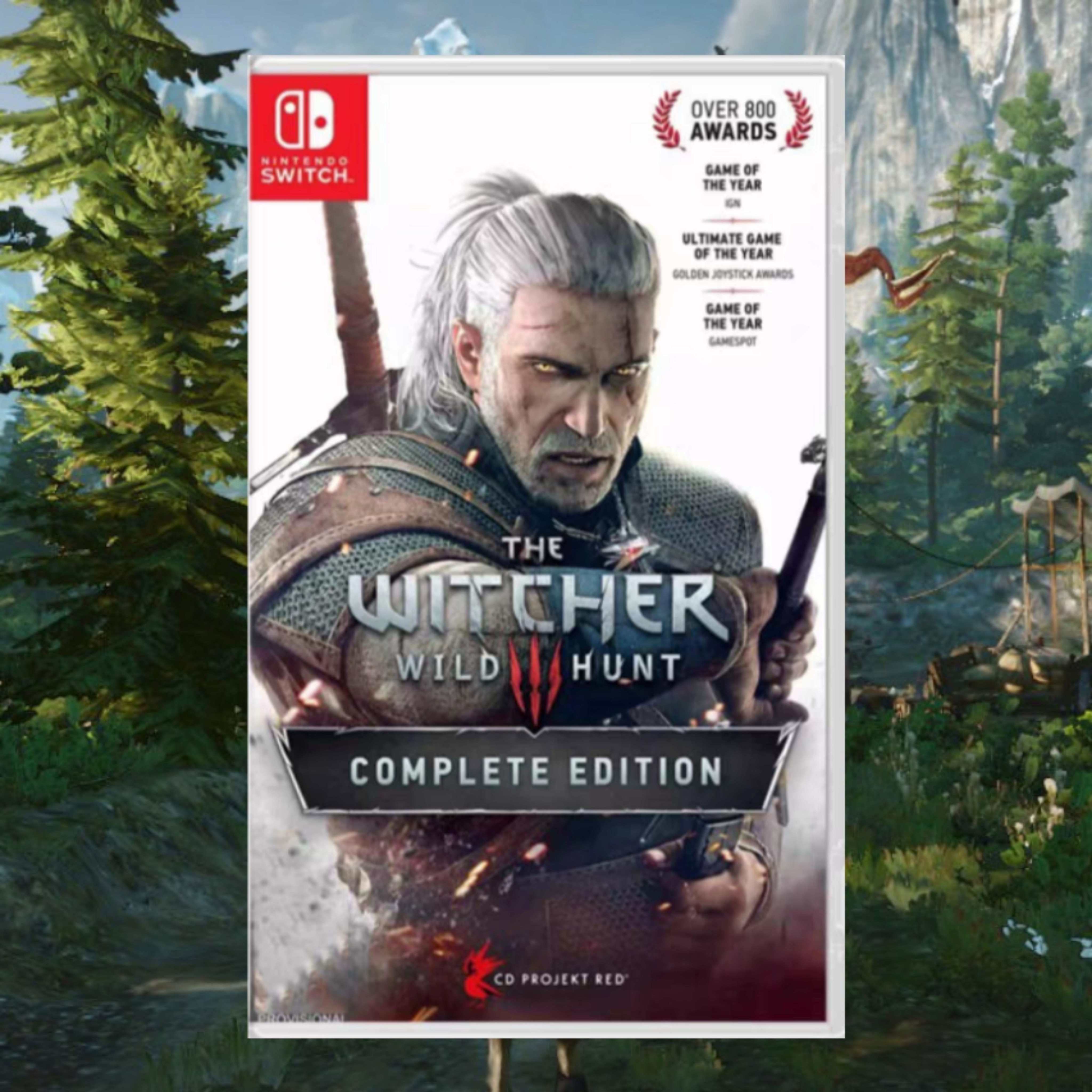💥 Complete_Eng/Chi中英💥 Nintendo Switch NS The Witcher 3 : Wild Hunt ...
