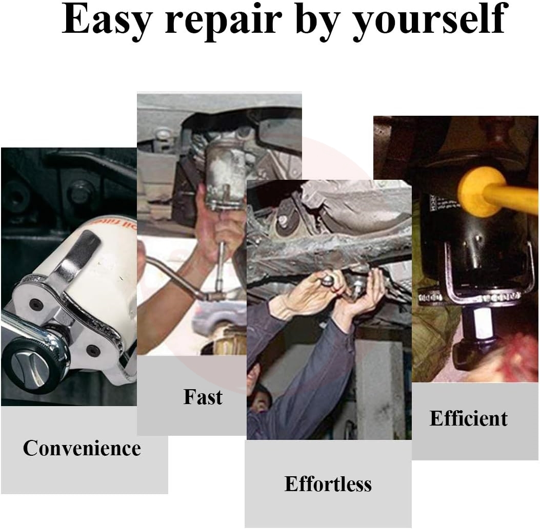 S2U 3 Jaw Two Way Adjustable Oil Filter Opener 1/2 Socket Wrench Tool ...