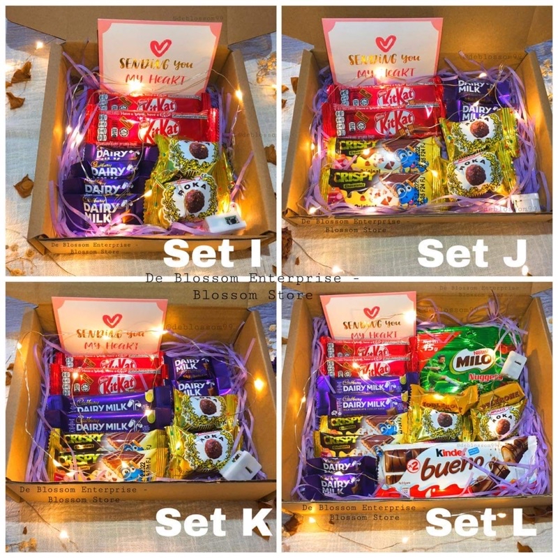 Semua dalam Satu Tema Kotak Hadiah Coklat All in One - Craft Theme ...