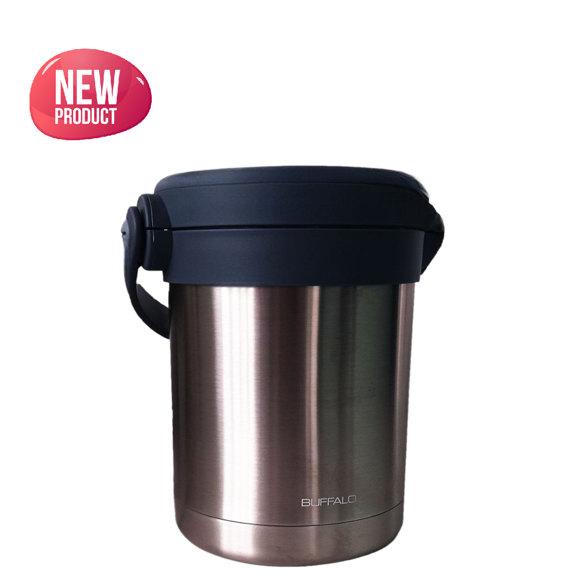 BUFFALO 2L THERMO CARRIER FOOD JAR CONTAINER STAINLESS STEEL ET081 ...