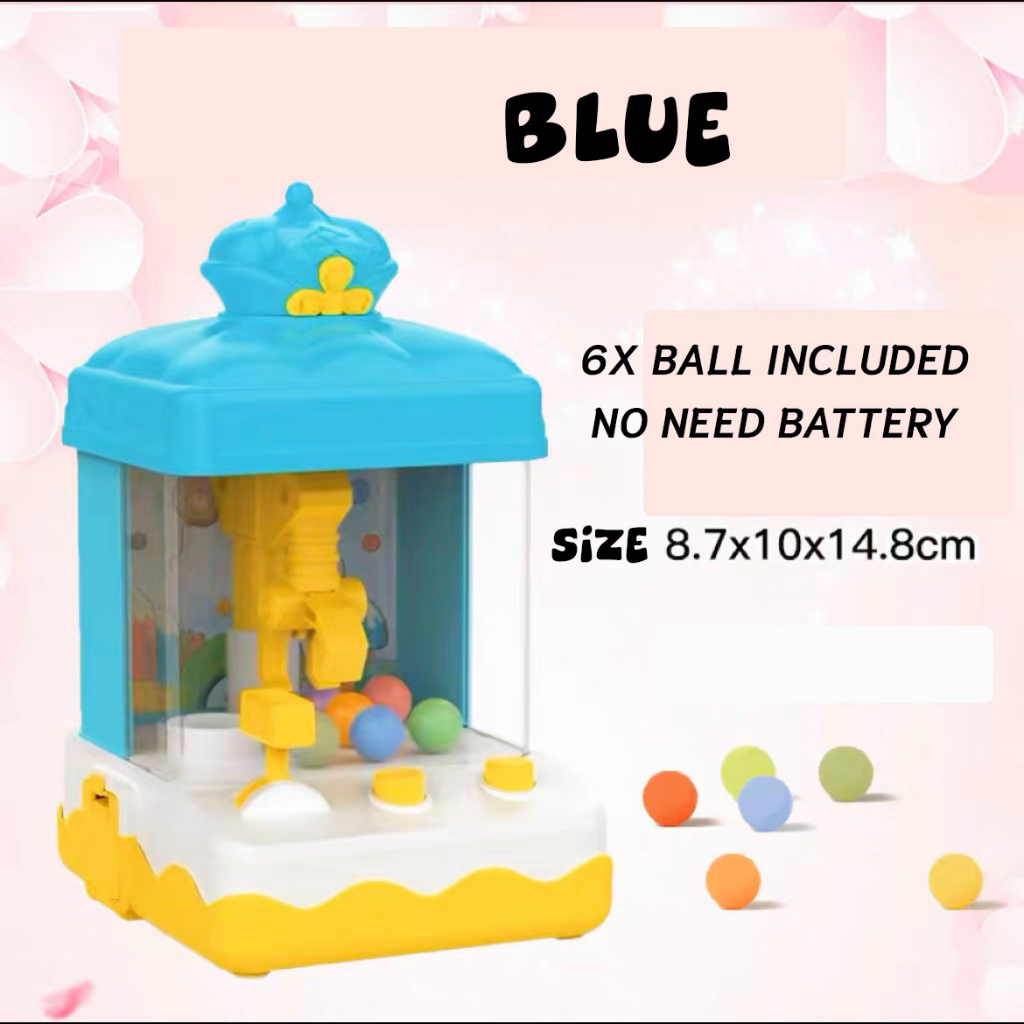 Catch The Ball Game Crane Claw Machine Doll Catching Catcher Arcade ...