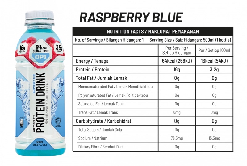 OPI PROTEIN VIRAL KAT KOREAN 1st Malaysia OPI Whey Protein Drink Per ...