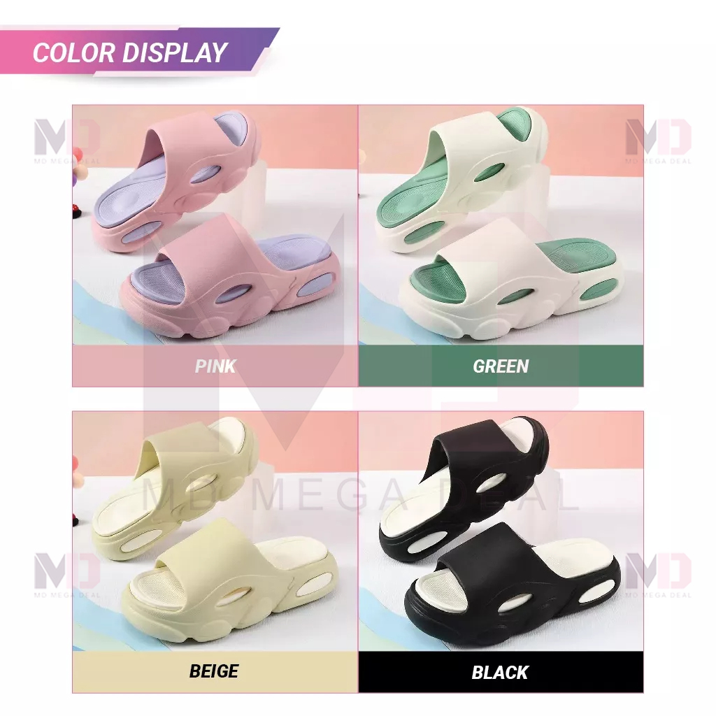 《Mega Deal》Japanese Comfortable Upgrade 5cm Thick Sole Shower Slippers ...