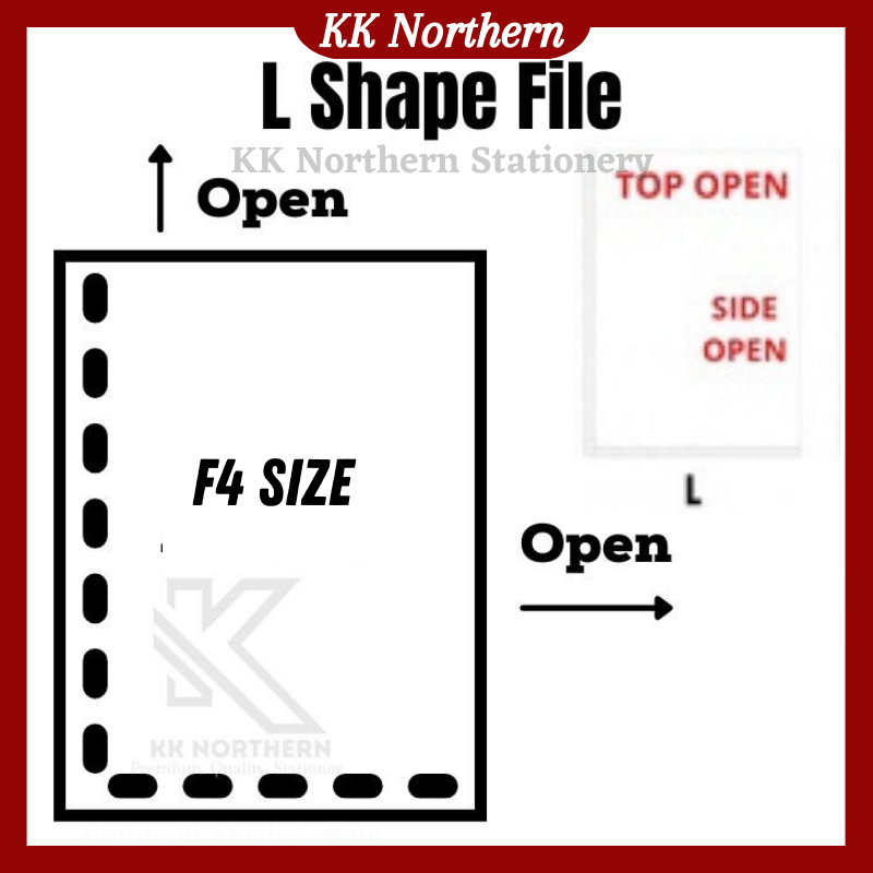 [F4] Clear Folder F4 PVC Document Clear Holder L Shape/ U Shape/ C Shape | Shopee Malaysia