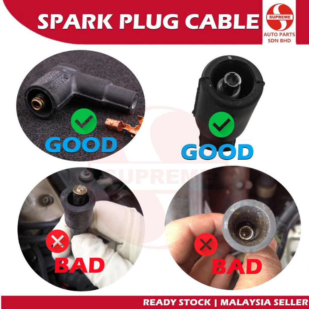 S2U NGK Spark Plug Cable Naza Citra Hyundai Matrix 1.8 Elantra 1.8 ...