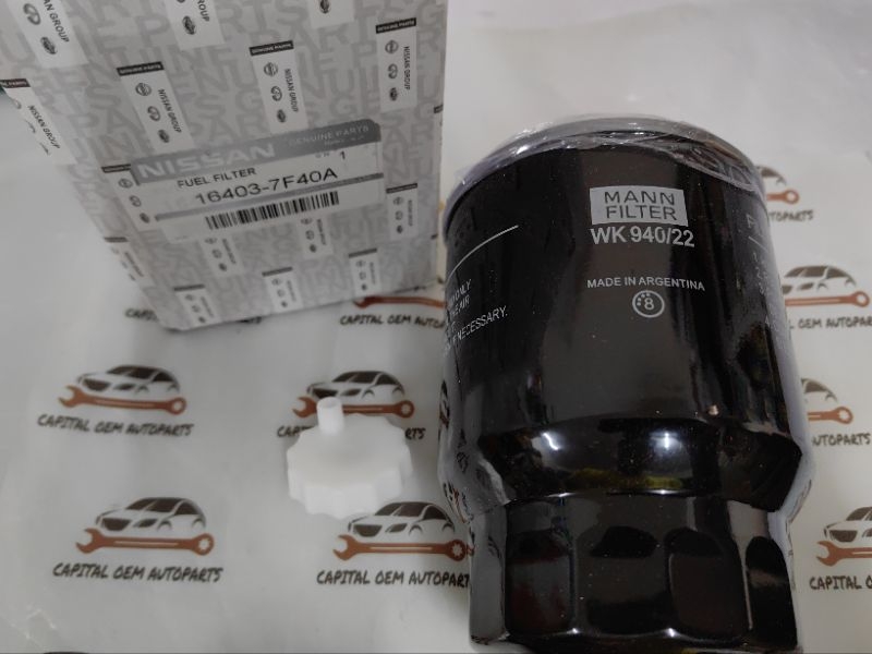 16403-7F40A NISSAN NAVARA D40 DIESEL FUEL FILTER MADE IN JAPAN | Shopee ...