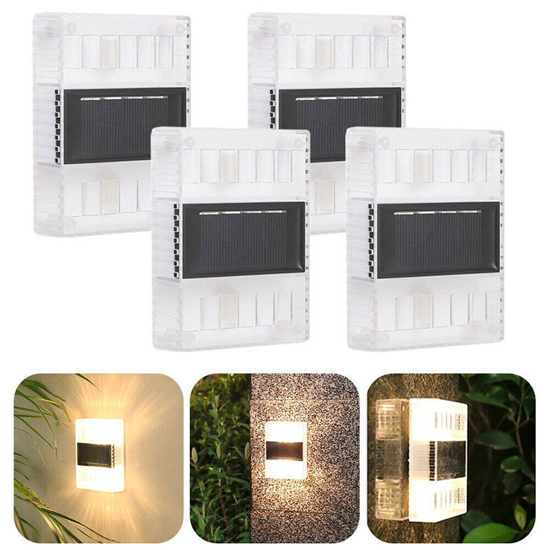 𝗔𝗨𝗧𝗢 𝗢𝗡 𝗢𝗙𝗙 》Night Sensor Up Down 6 LED Solar Light Waterproof Outdoor ...