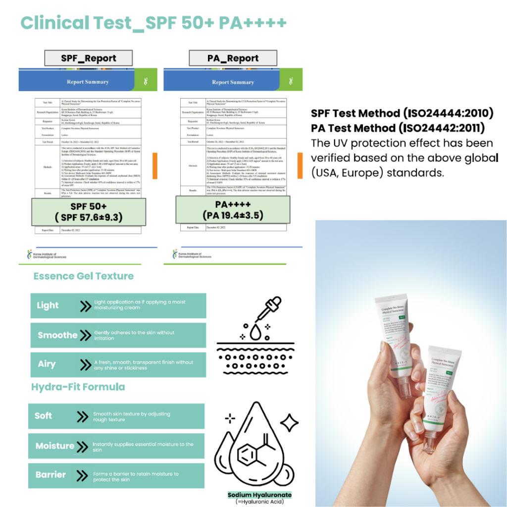 Axis-Y Complete No Stress Physical Sunscreen V3 (New Version) / Biome ...