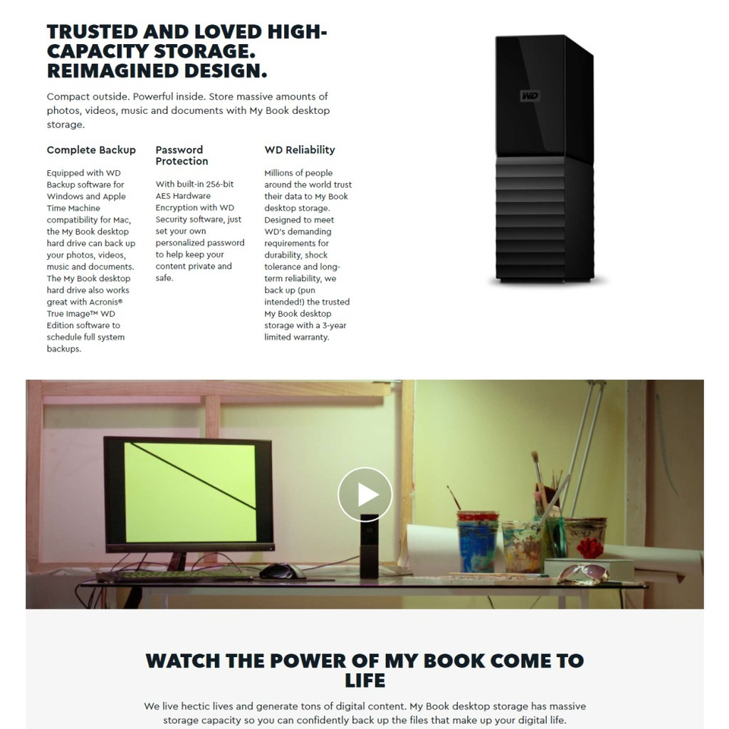 Western Digital WD My Book&Mybook Duo 3.5 Desktop External EXT HDD Hard ...