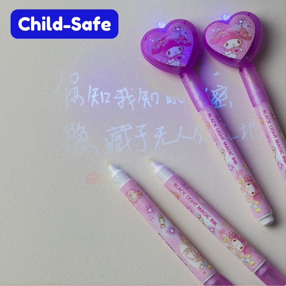 ToyTales 🍭 SANRIO STATIONERY INVISIBLE PEN with UV LIGHT 🍭 Cinnamoroll ...