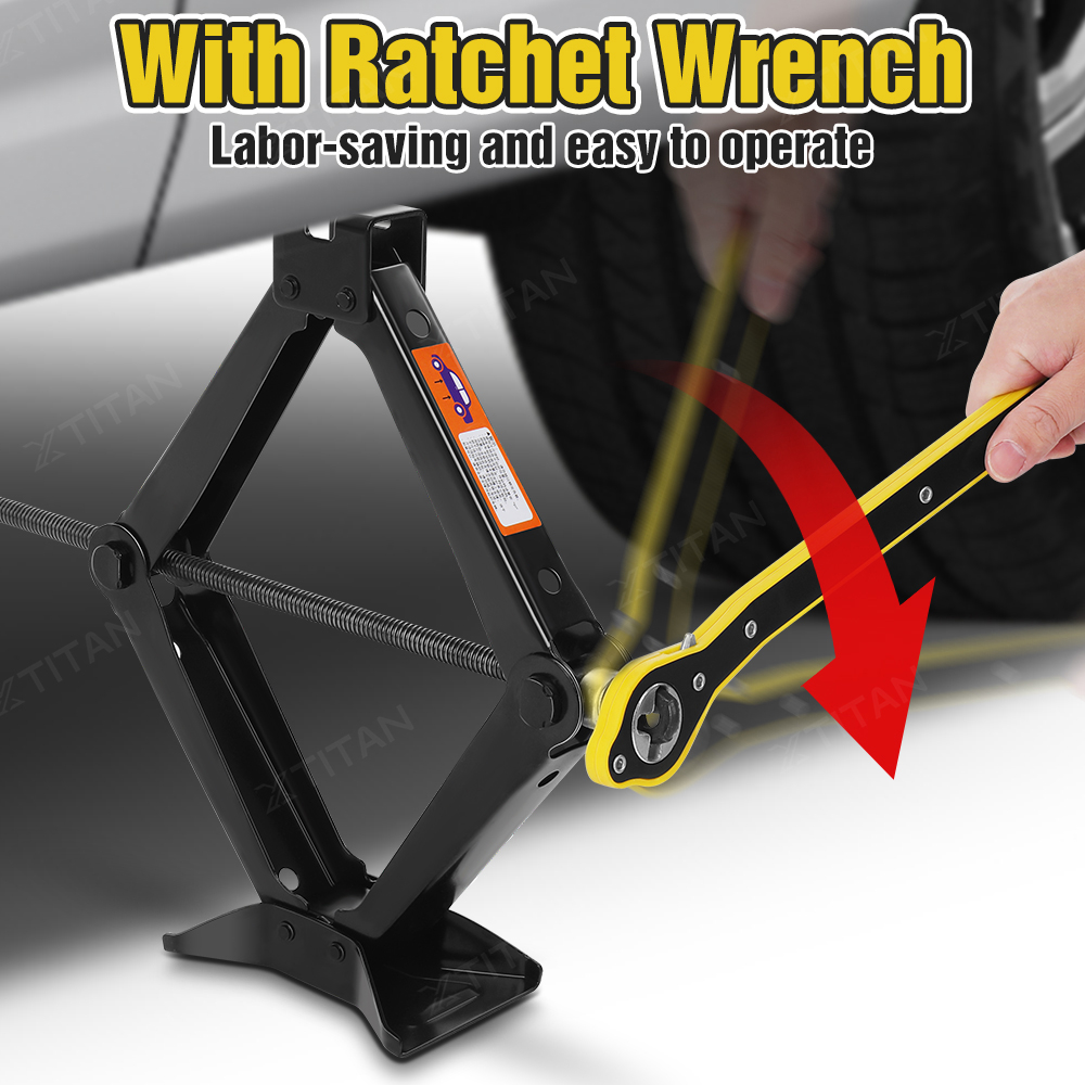 1.0 / 1.5 / 2.0 Ton Heavy Duty Scissor Jack Car Repairing Tool Tyre ...