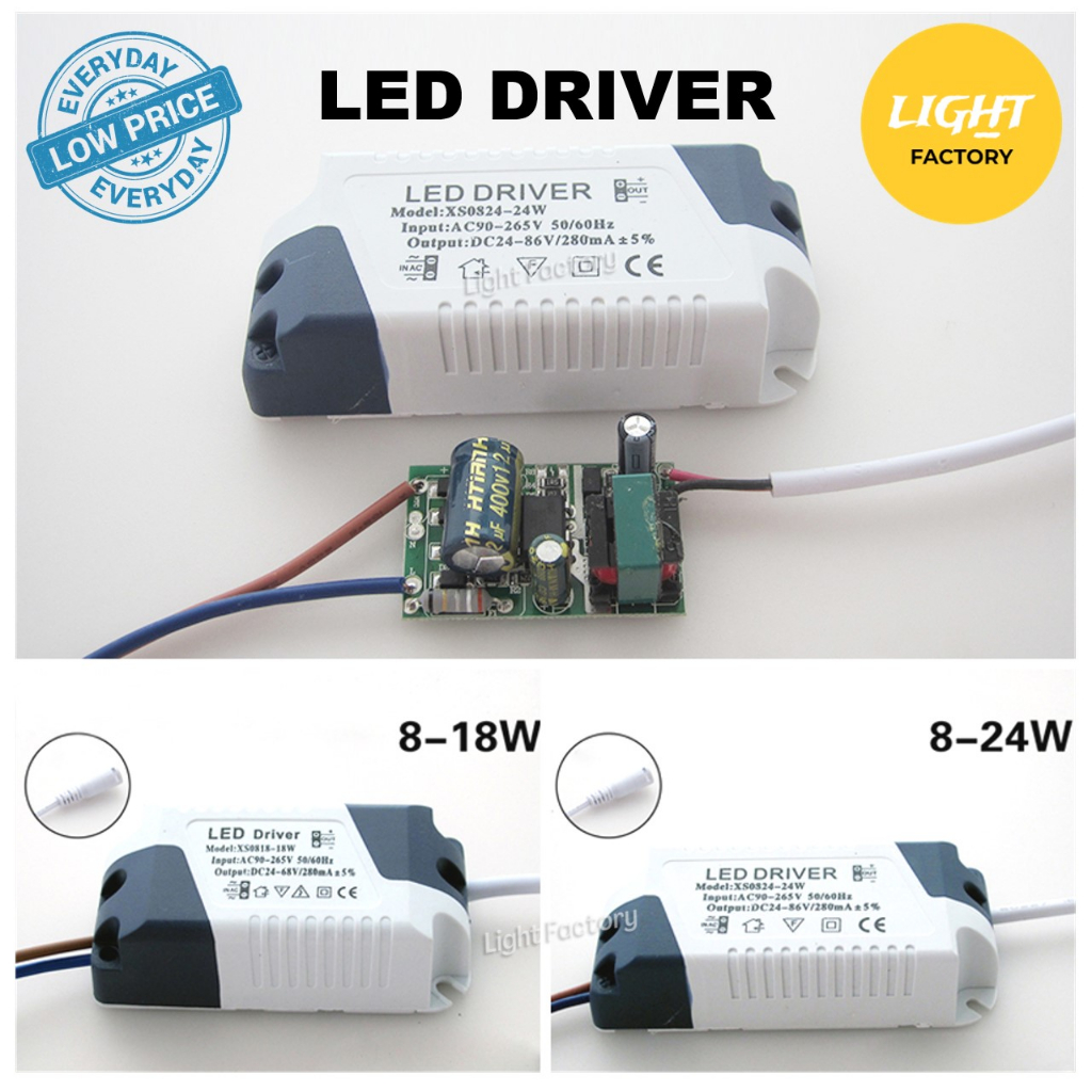 High Quality LED Driver 12W 18W 24W Power Supply For Led Panel Light ...