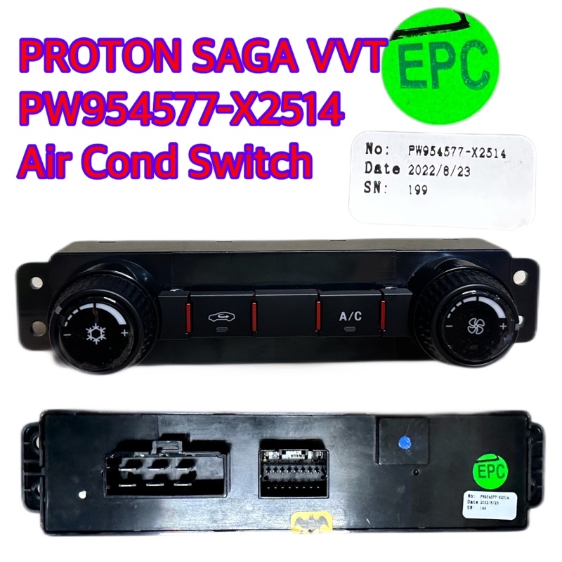 PROTON SAGA VVT 2020 AIR COND SWITCH PW954577-X2513 / PW954577-X2514 ...