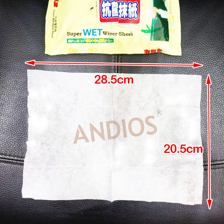 Tisu Basah Wiper Mop Lantai Penyapu Kertas Pakai Buang Kain Wet Tissue ...