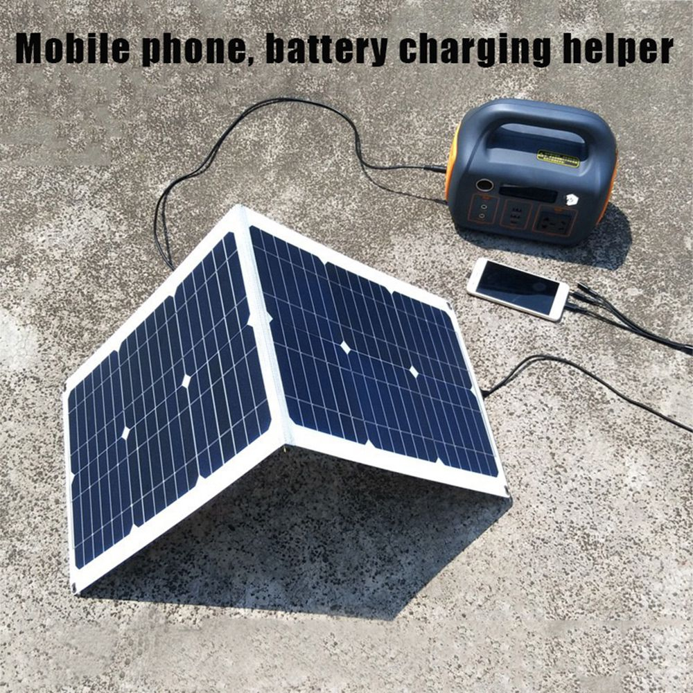 JOYUHON 80W 12V Solar Panel power station High conversion single ...
