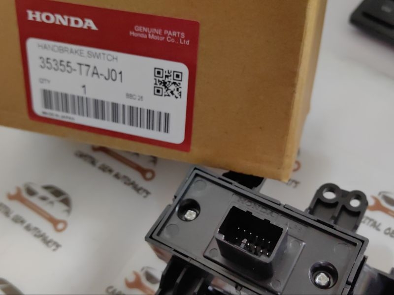 35355-T7A-J01 GENUINE HONDA HRV AUTO HANDBRAKE BUTTON GEAR POSITION ...