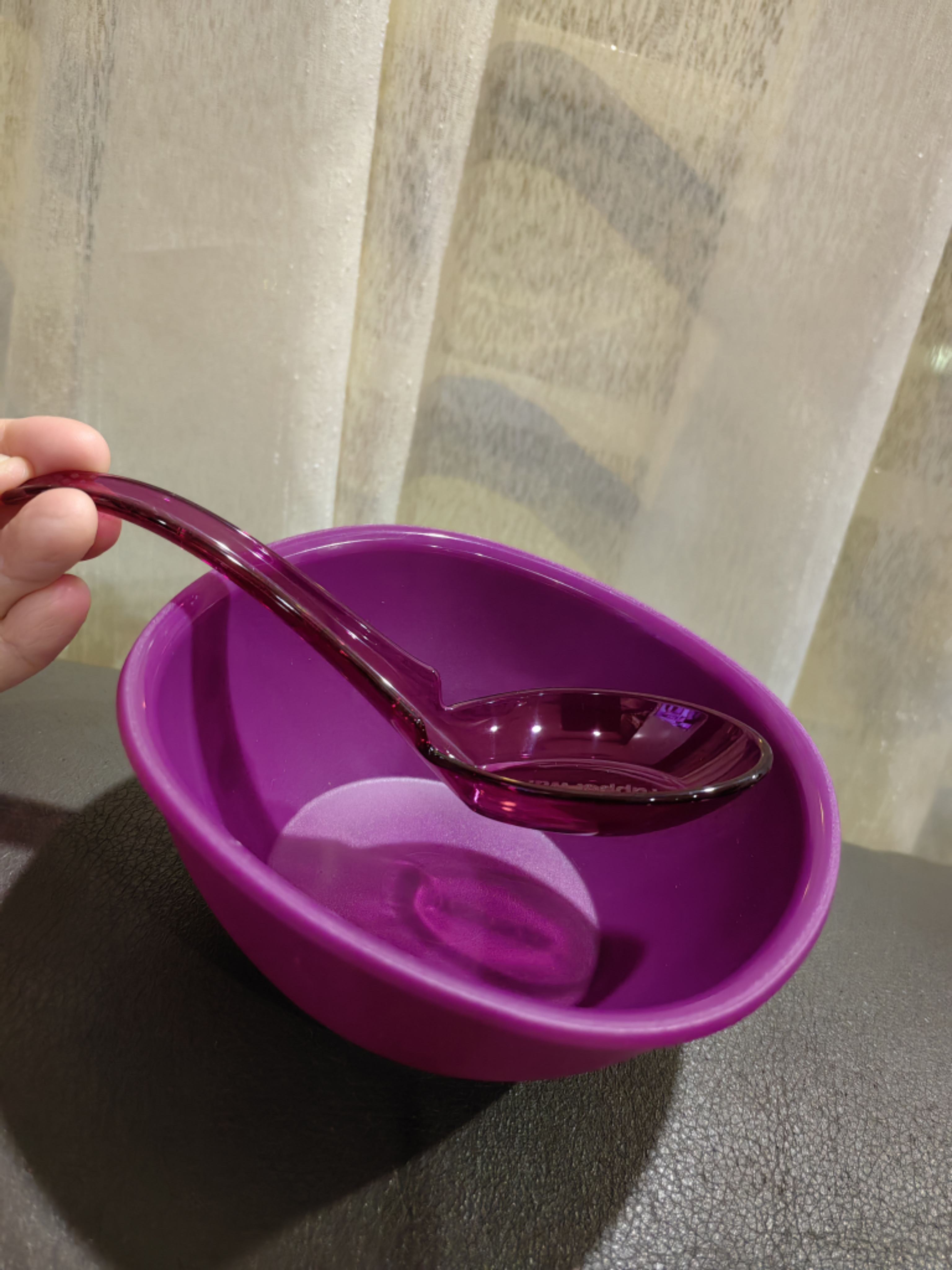 Tupperware crystalline red spoon suitable for Blossom bowl uses with ...