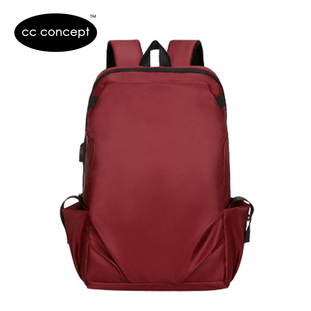 CC CONCEPT Premium Laptop Backpack Waterproof USB Charging Travel Bag ...