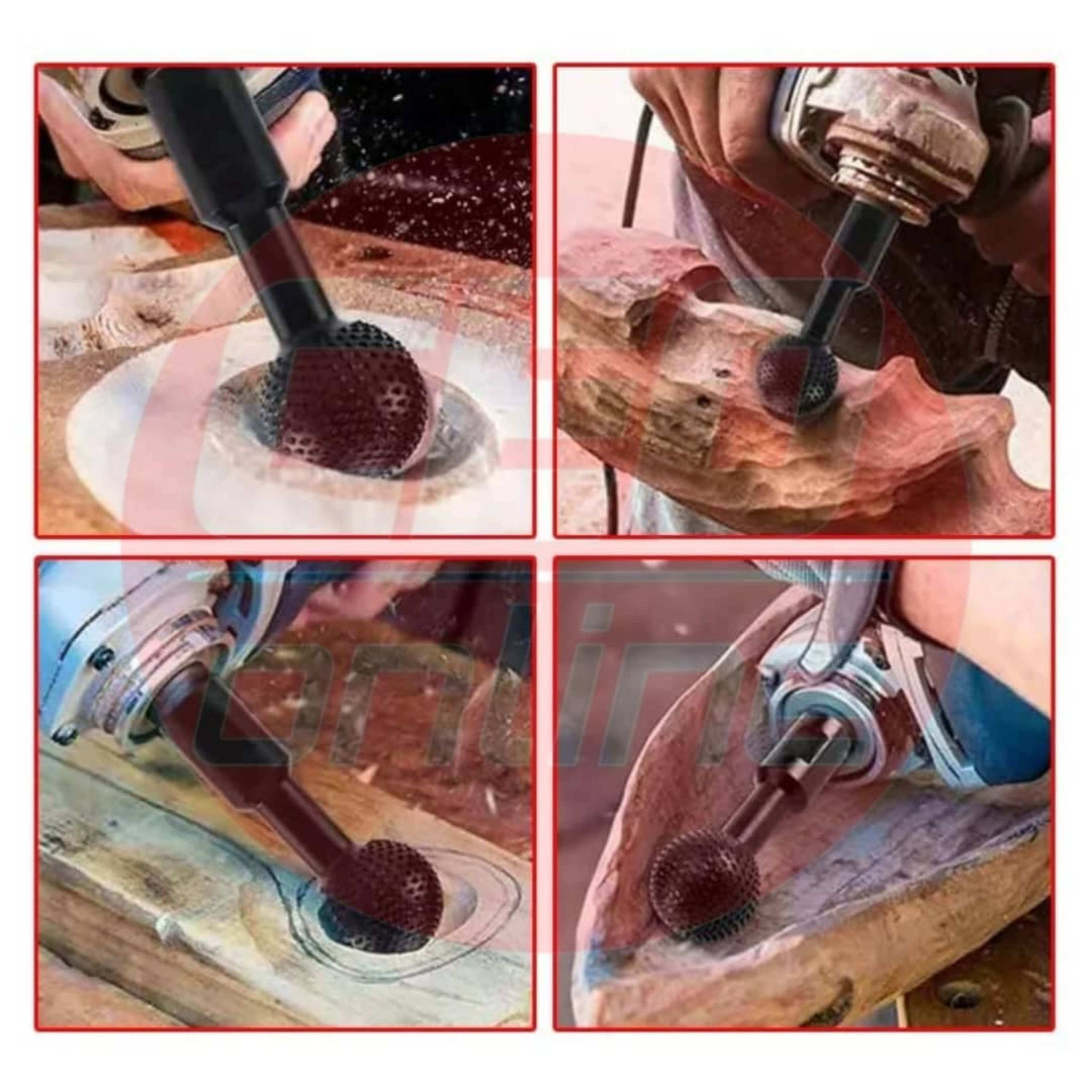 CEO 🇲🇾 Ball Gouge Rotary Rasp Shaped Burr Grinding Wood Gouge Power ...