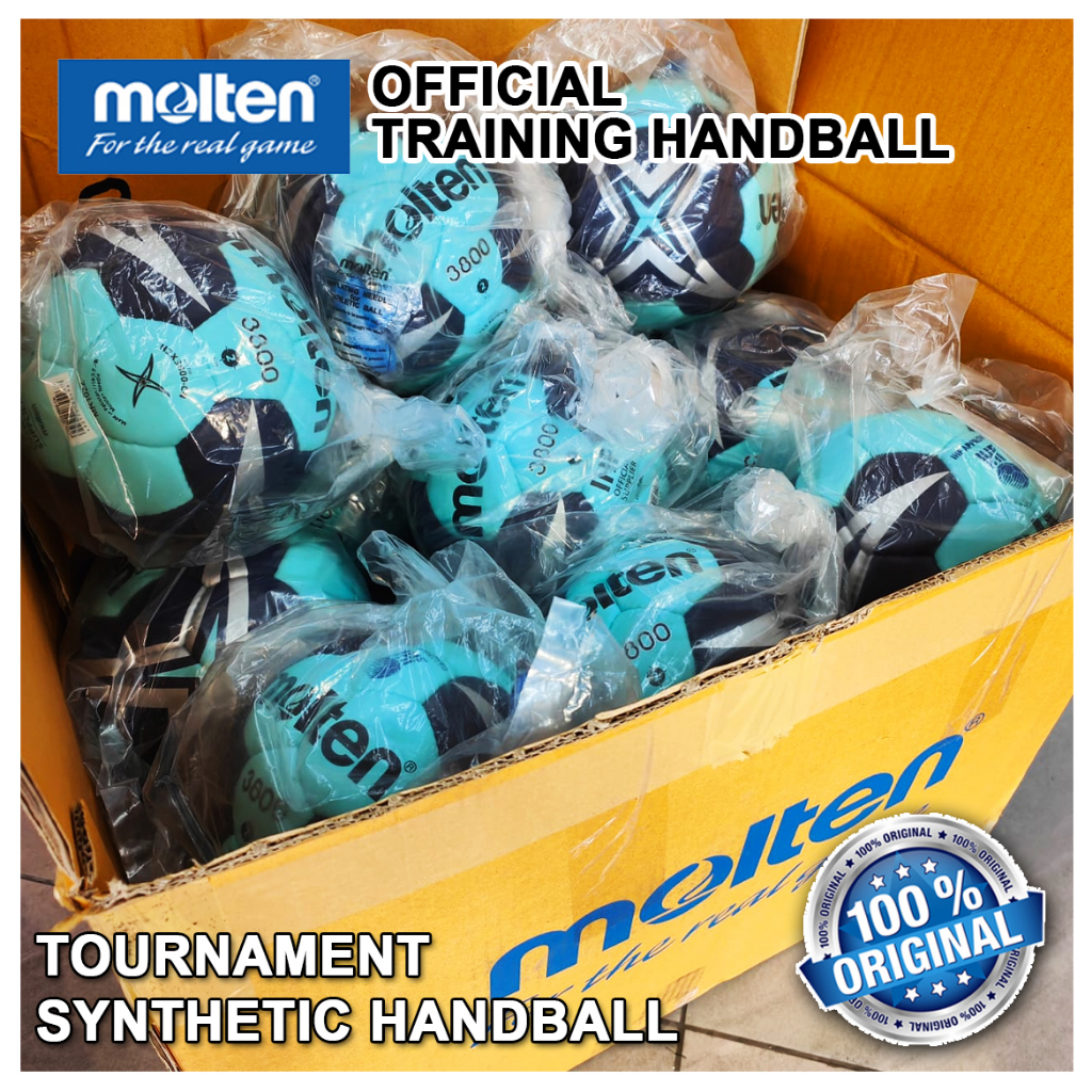 [100% Original] Molten Handball Training Ball H1R H2R H3R H2X 1800 3400 ...
