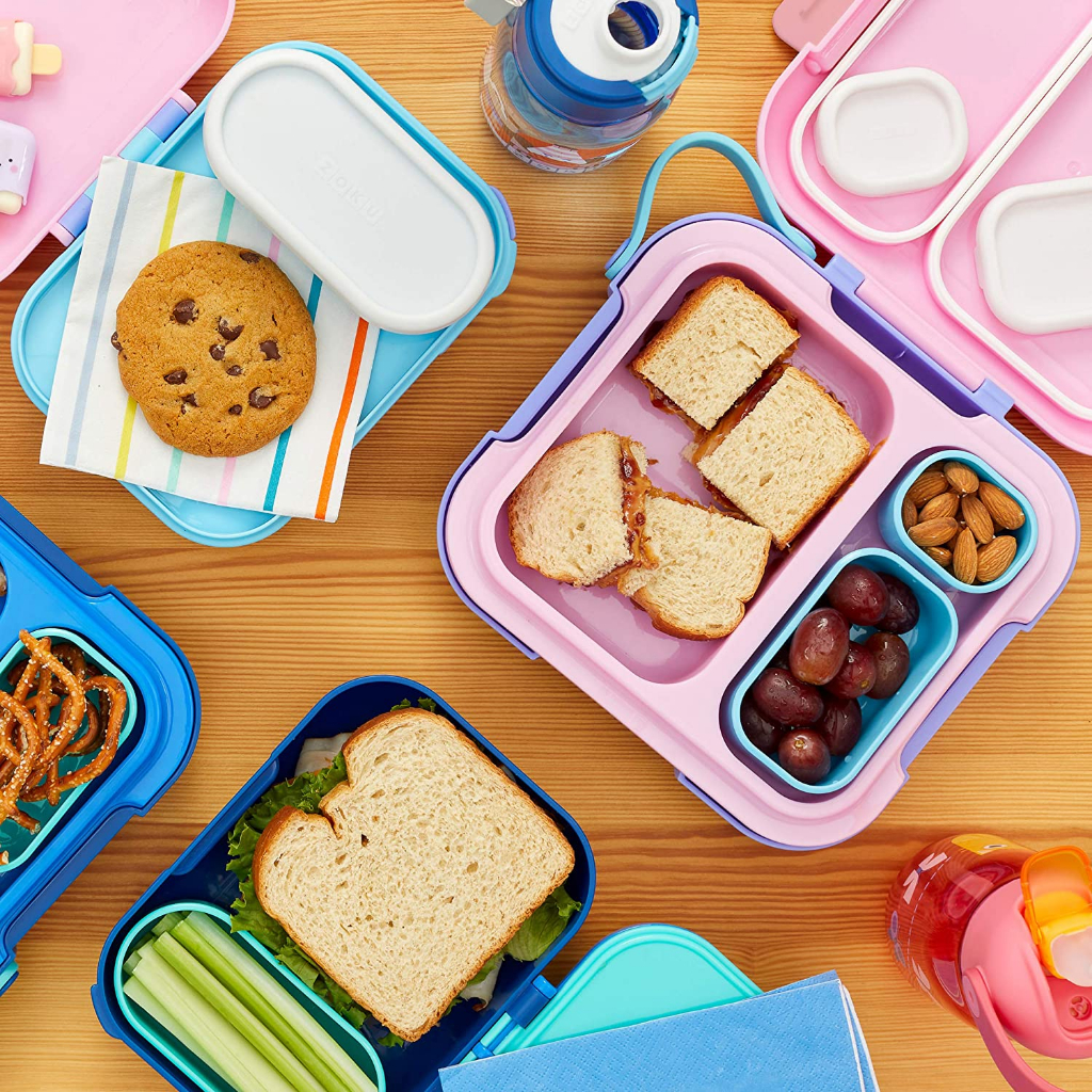Zoku BPA Free Neat Bento Kid Lunch Box Premium Quality Multi ...