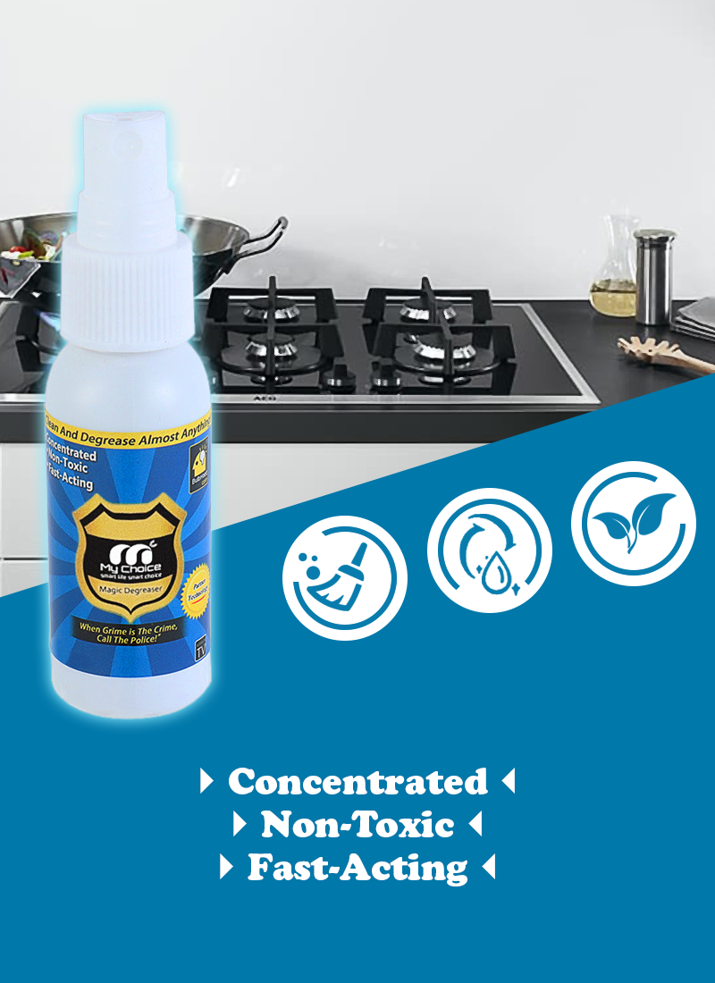 100ml Magic Degreaser Cleaner Spray Pan Rust Remover Stove Stain Dirt ...