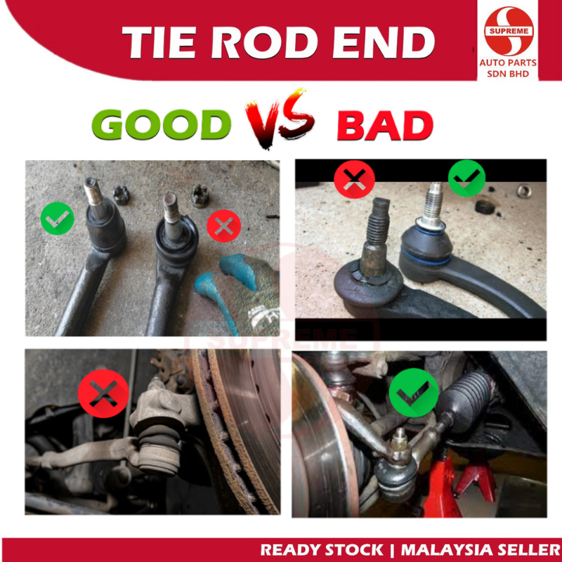 S2U Steering Rack Tie Rod End Outer Inner Toyota Hiace LH113 45046 ...