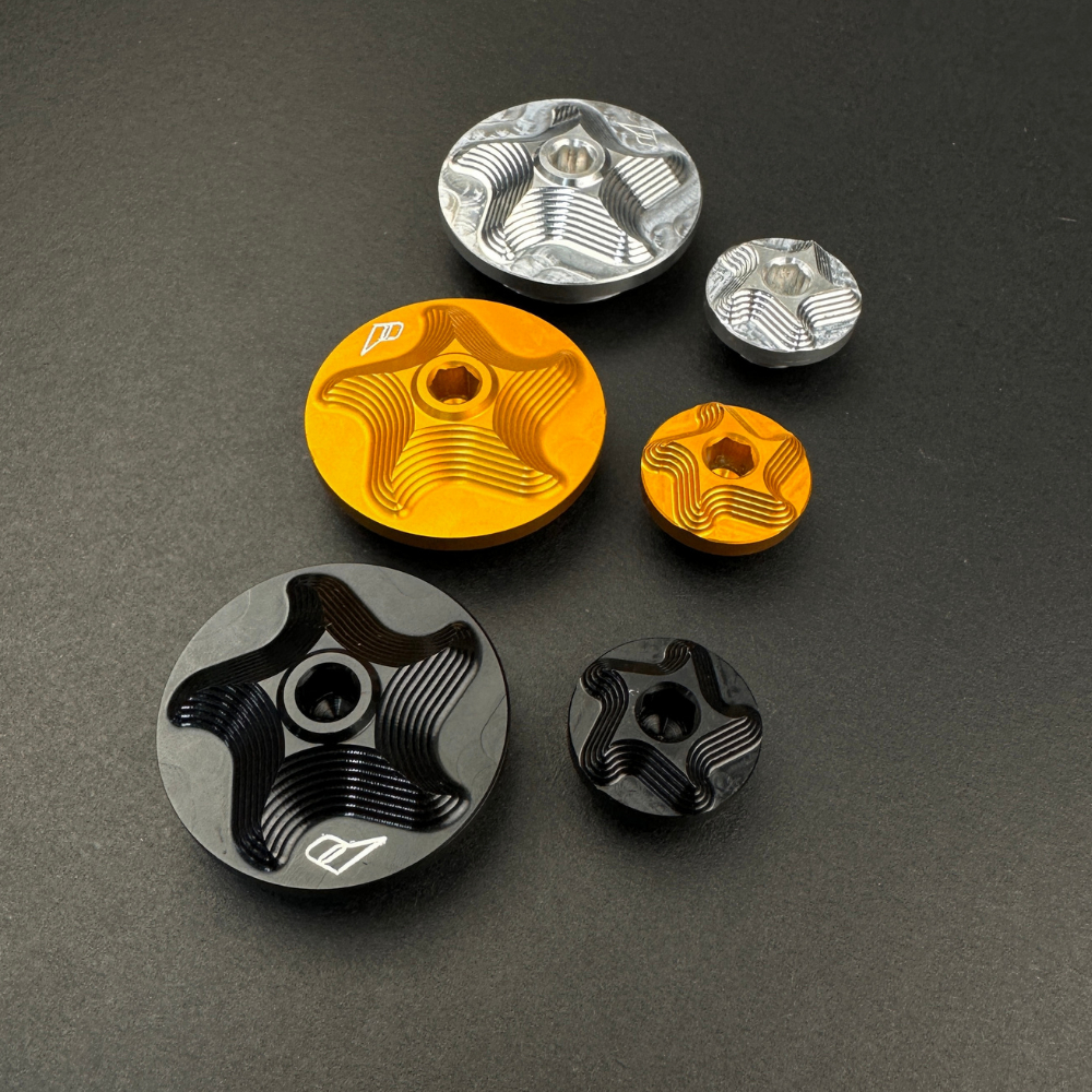 PROTAPER CNC MAGNET COVER SCREW NUT SKRU SET (1 SMALL / 1 BIG) FOR LC ...