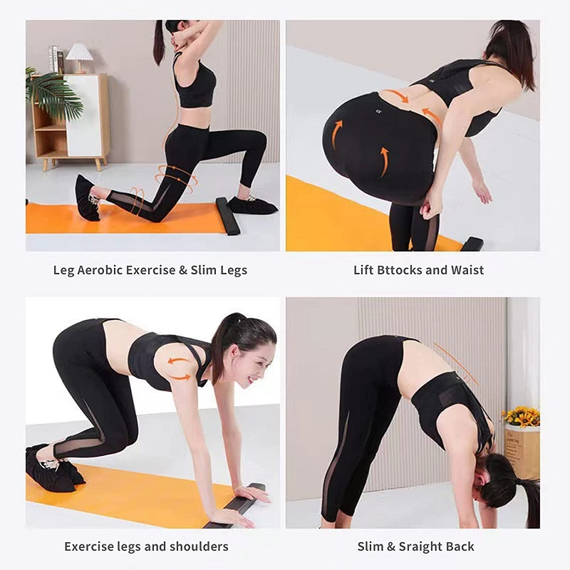 Sports Fitness Sliding Board Yoga Sliding Mat Glide Mat Plate Skating ...