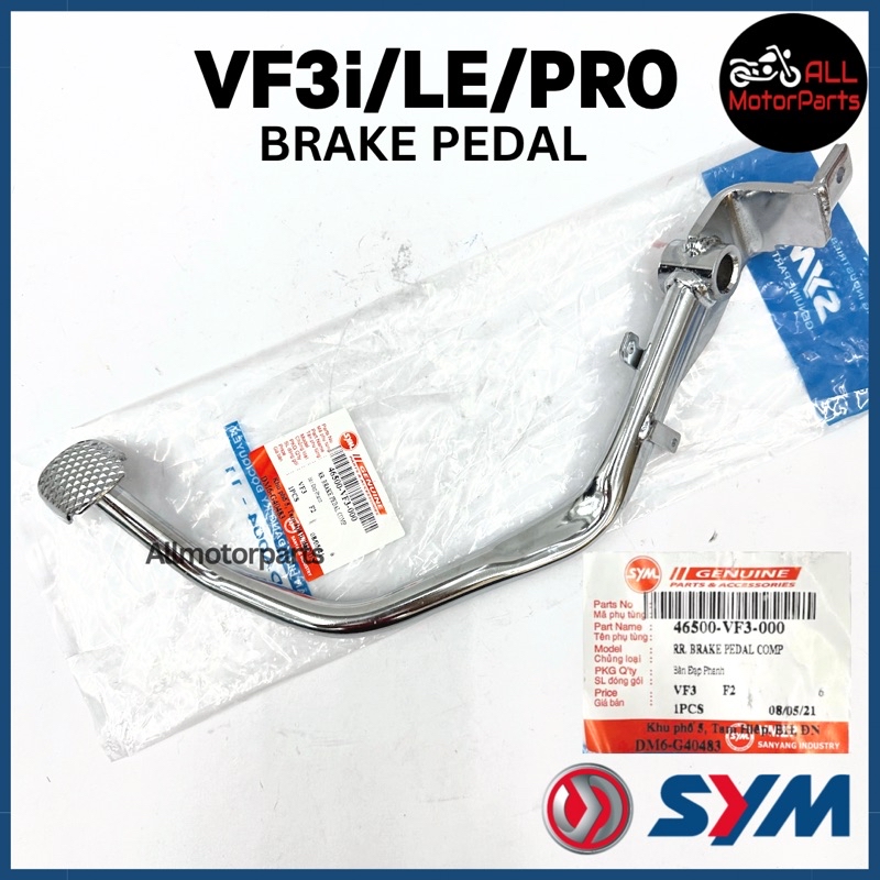 [100% ORI] VF3 VF3i V1 V2 LE PRO ABS BRAKE PEDAL PADEL BREK KAKI 46500 ...