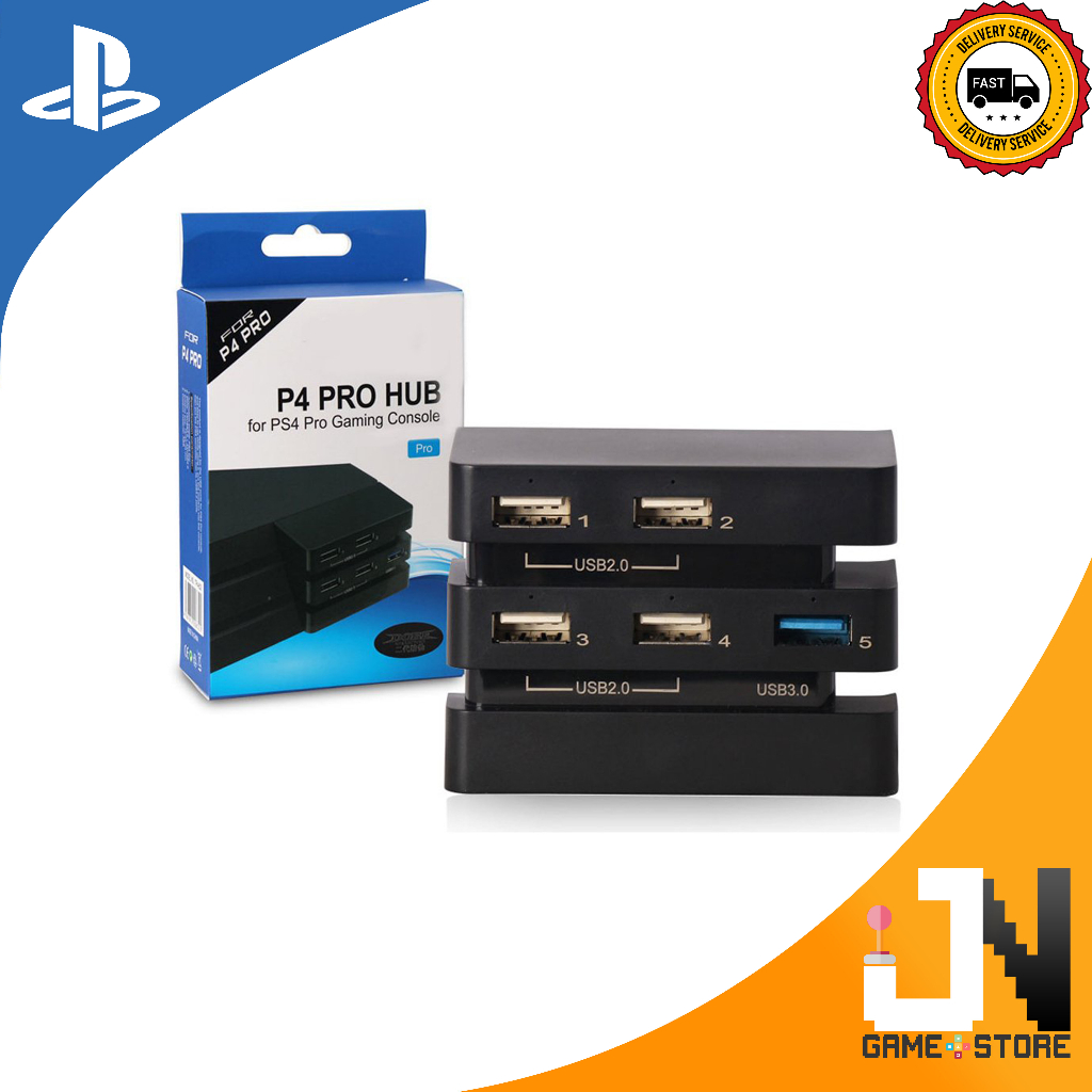Dobe Playstation 4 PS4 Pro Usb Hub (NEW) | Shopee Malaysia
