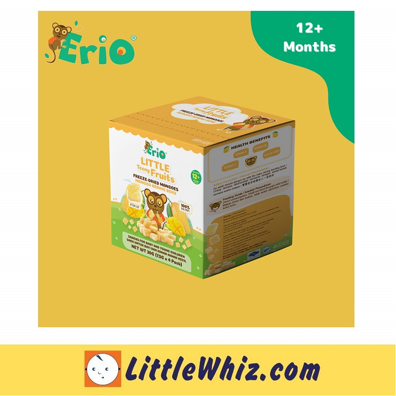 Erio: Little Teeny Fruits Freeze-Dried Fruits 30g | Baby Snack | Shopee ...