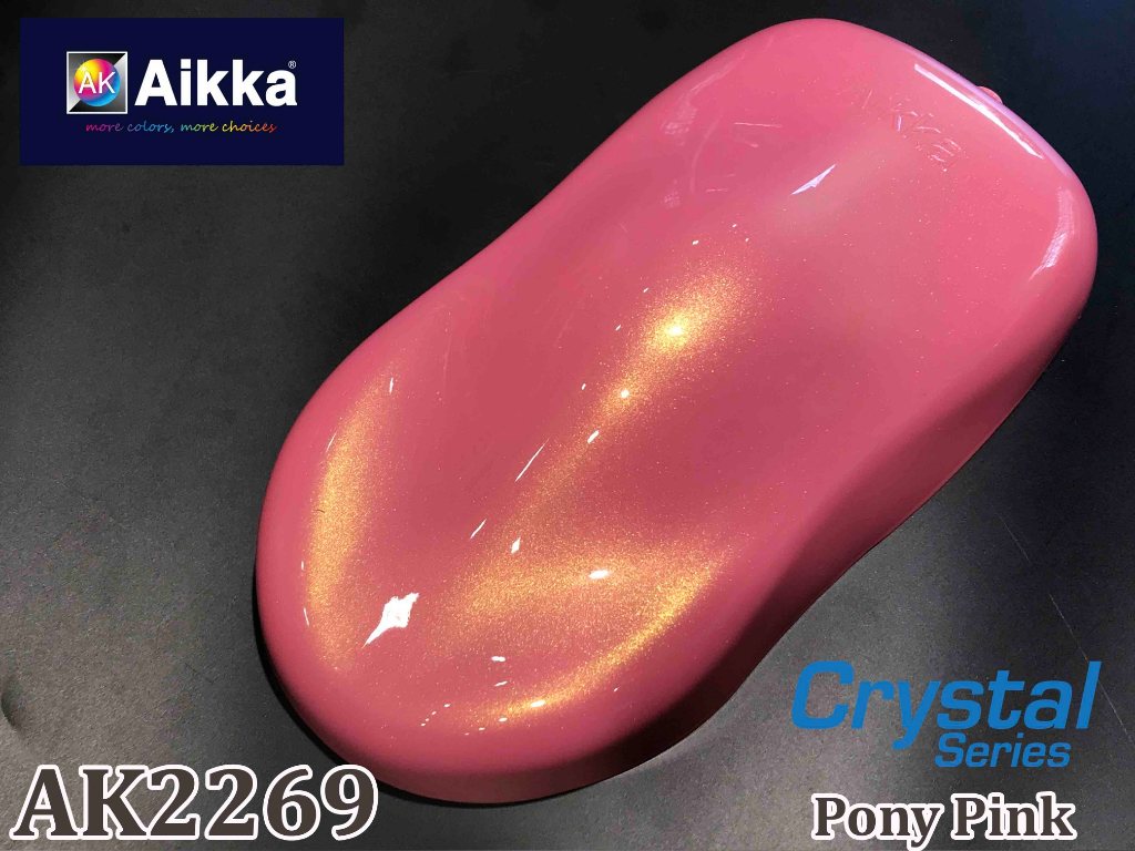2K Paint 【 AIKKA AK2269 Pony Pink 】 CRYSTAL SERIES Color Car Motor ...