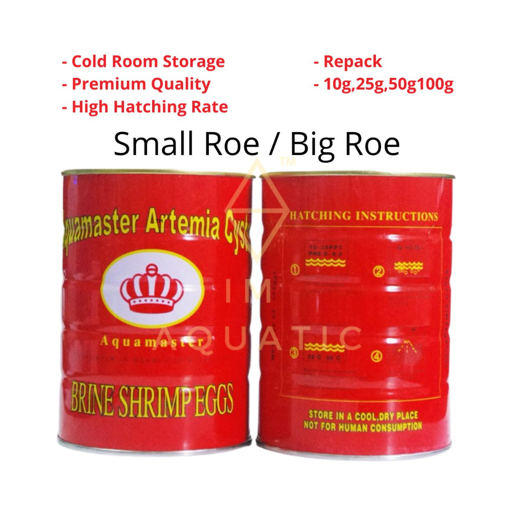 Aquamaster BBS Artemia 丰年虾 Fish Food Makanan ikan laga molly betta ...