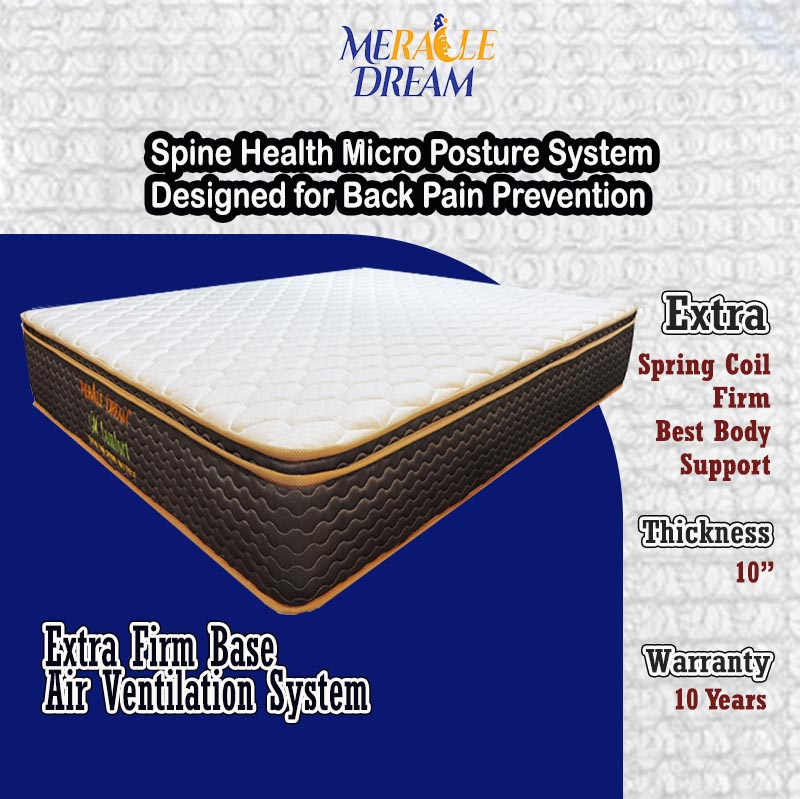 Tilam-Spring Mattress - M Comfort (Extra Firm) BEDROOM FURNITURE BILIK ...