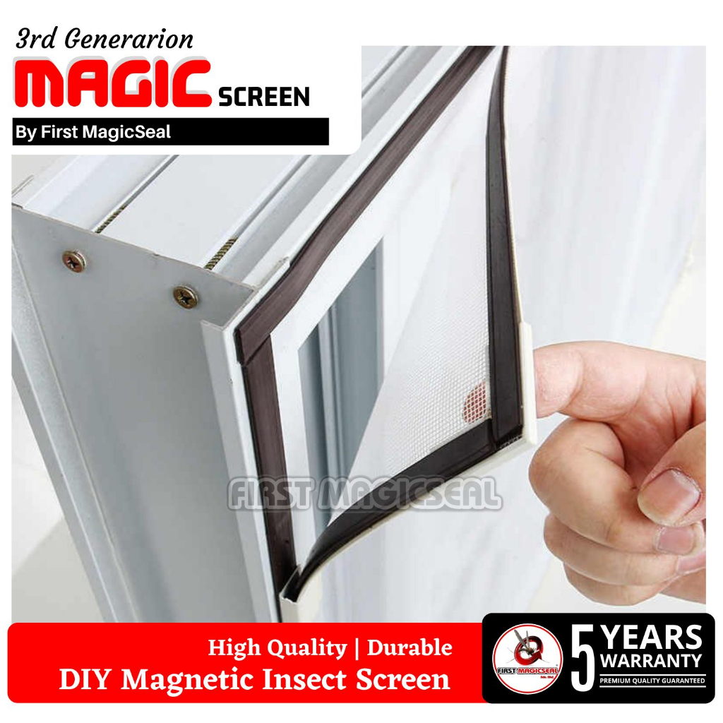 1stMagicSeal - (Special Size - ALL Frame) DIY Magnetic Insect Screen ...