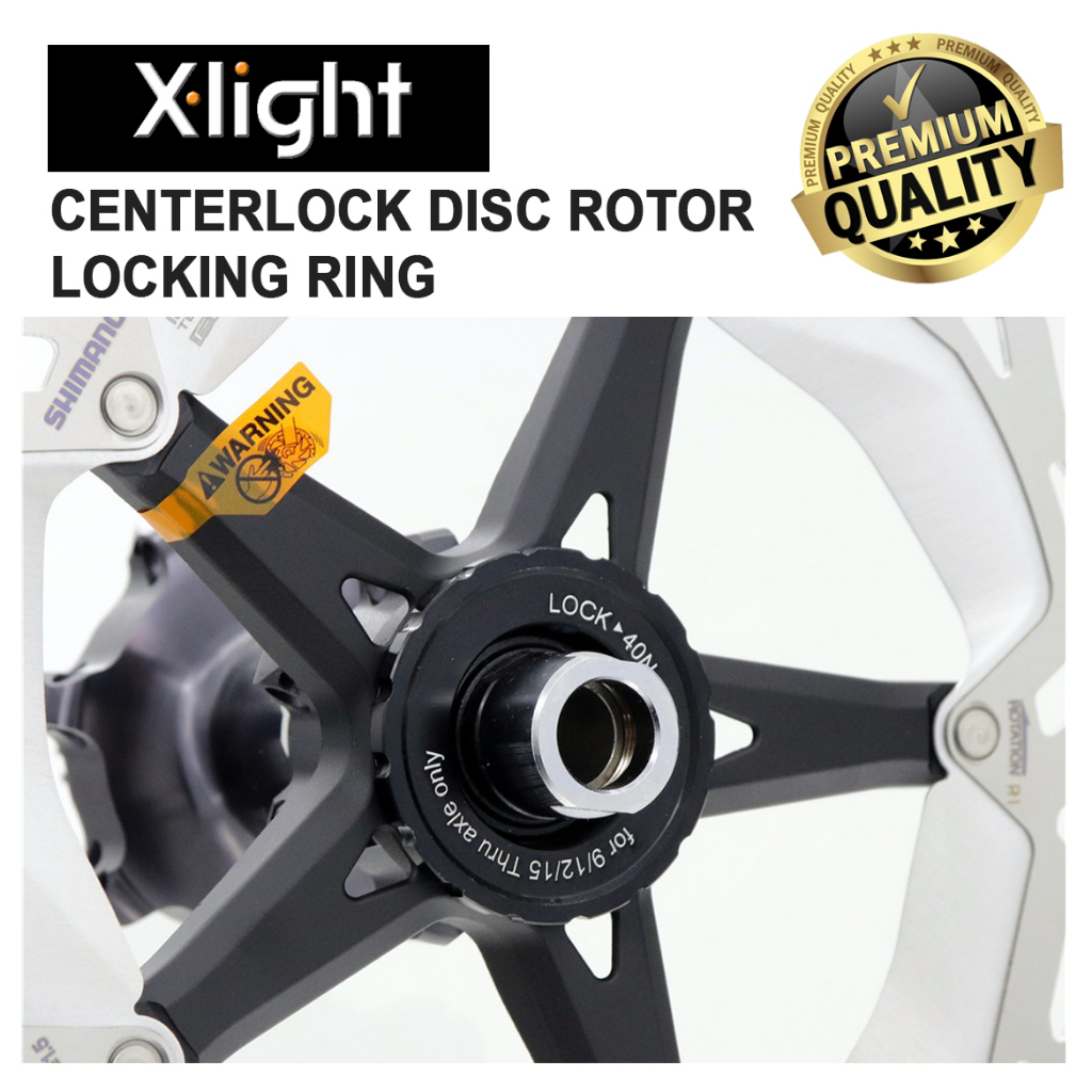 Xlight Center Lock Disc Rotor Lock Ring for Roadbike MTB Disc Brake ...