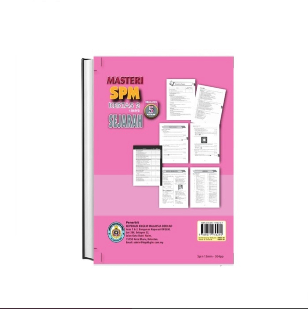 SPM Sejarah Tingkatan 5 Kertas 2 (Pilihan Calon SPM) | Shopee Malaysia