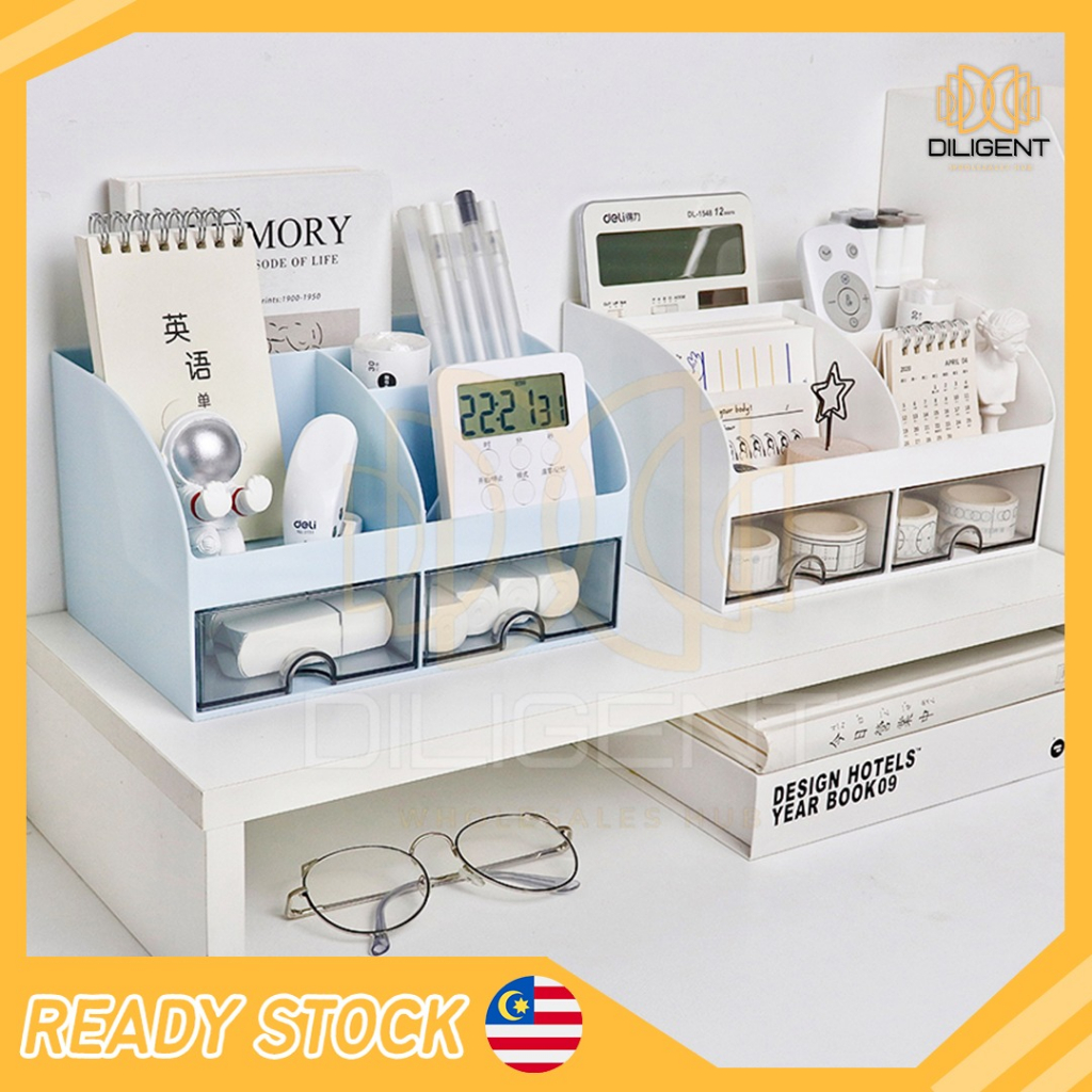 【D272 READY STOCK】Korean Style Storage Box With Drawers Multi ...