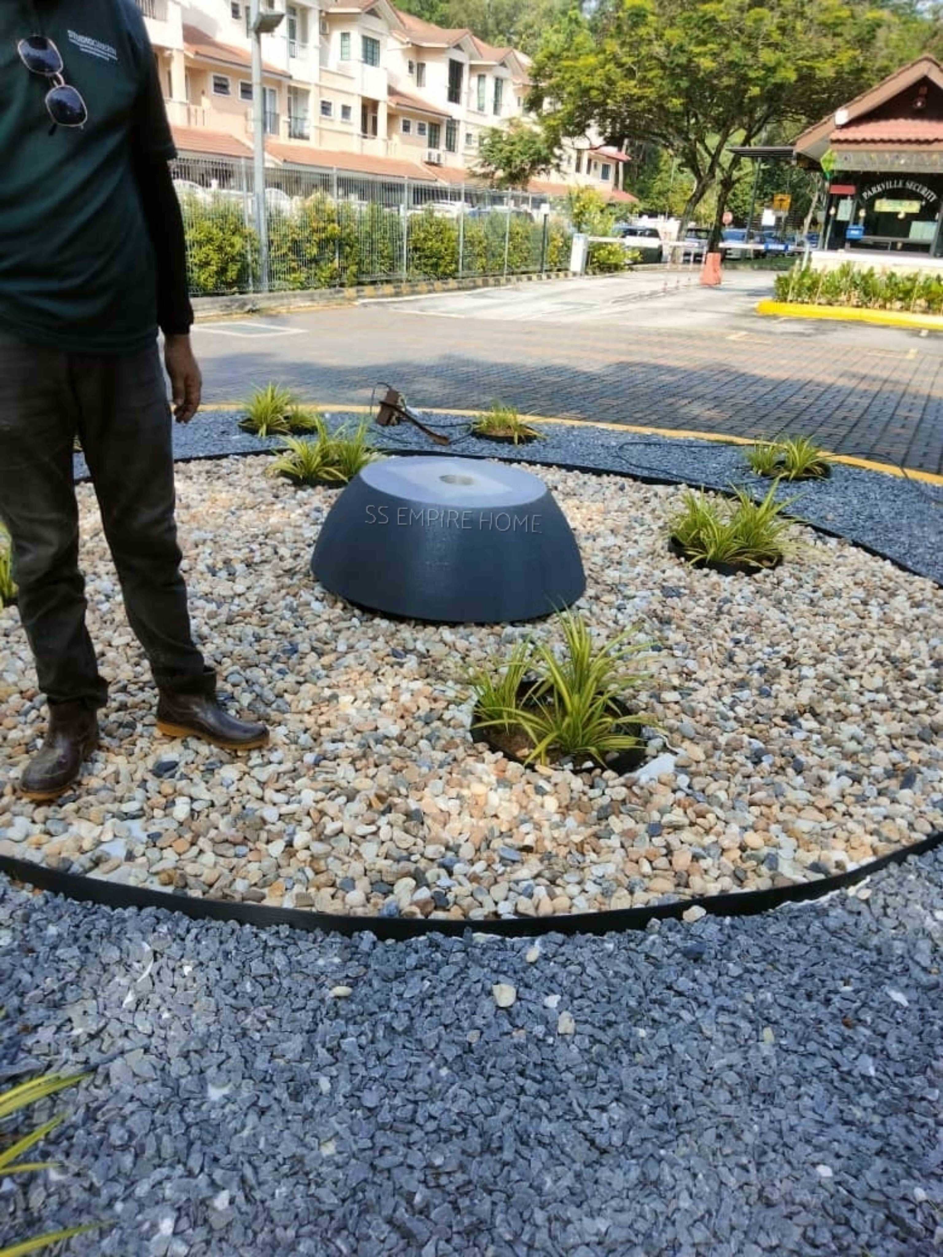 RICO Z16 XL Fiberglass Round Flat Conical Small Medium Large Flower Pot ...