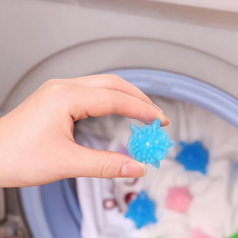 Reusable Washing Machine Magic Laundry Ball Clothes Fabric Fluffy ...