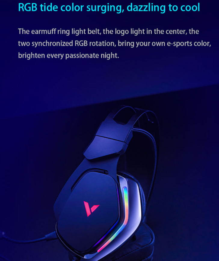 Rapoo VH710 Vpro Virtual 7.1 Channels Gaming Headset / Gaming Headphone ...