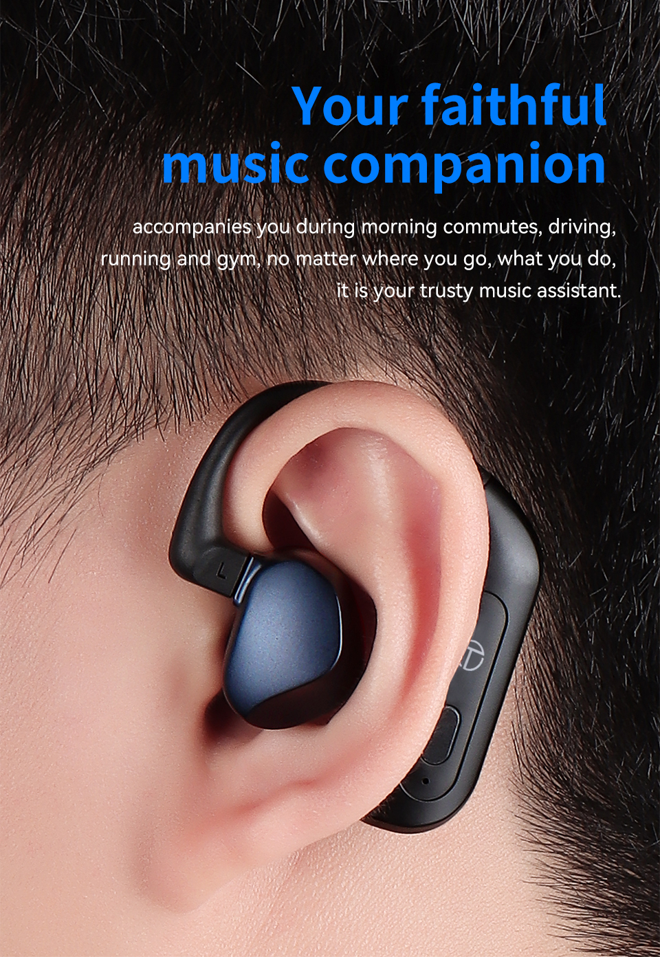 TRN BT20XS Wireless Bluetooth 5.3 HiFi Earphone Module Ear Hook 2PIN ...